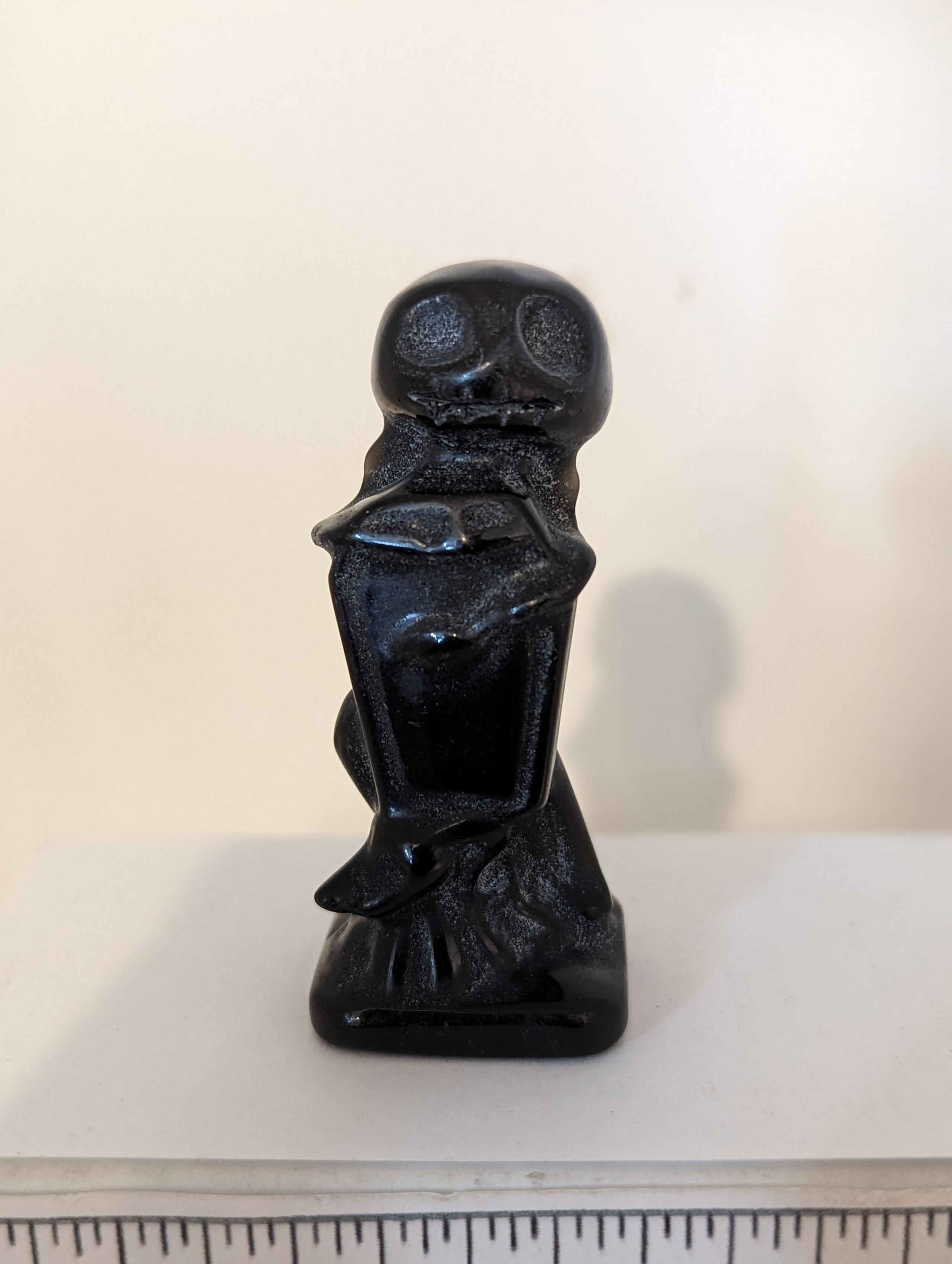 Nightmare Before Christmas Carved Obsidian "Jack Skeleton" | Visions ...